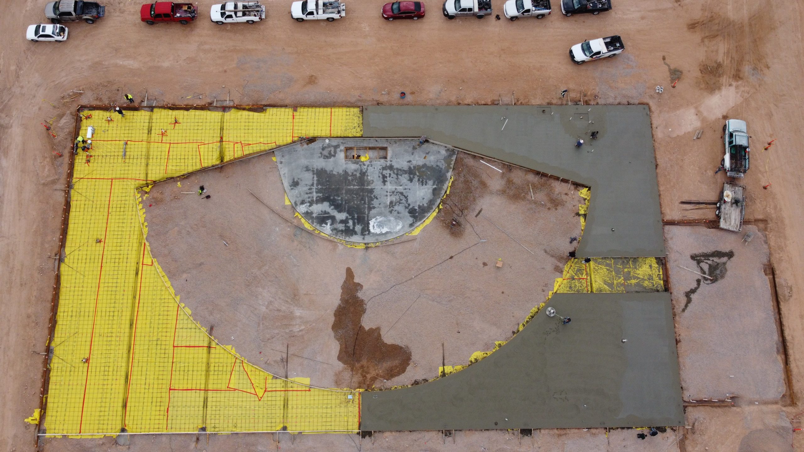 The Door Church New Sanctuary - Our First Foundation Concrete Pour ...